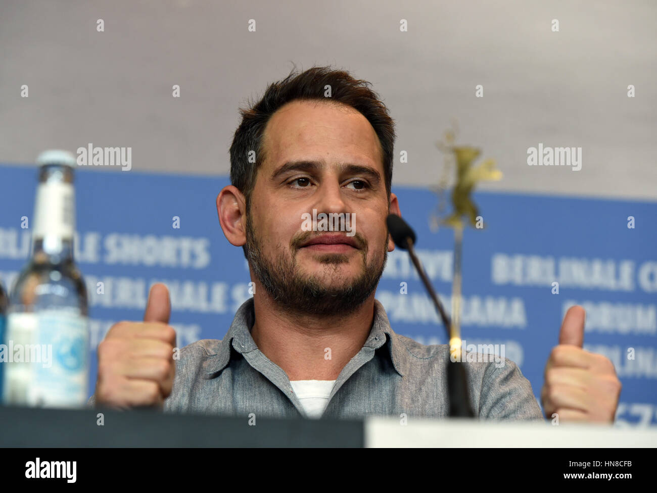 Berlin, Germany. 10th Feb, 2017. German actor Moritz Bleibtreu at the ...
