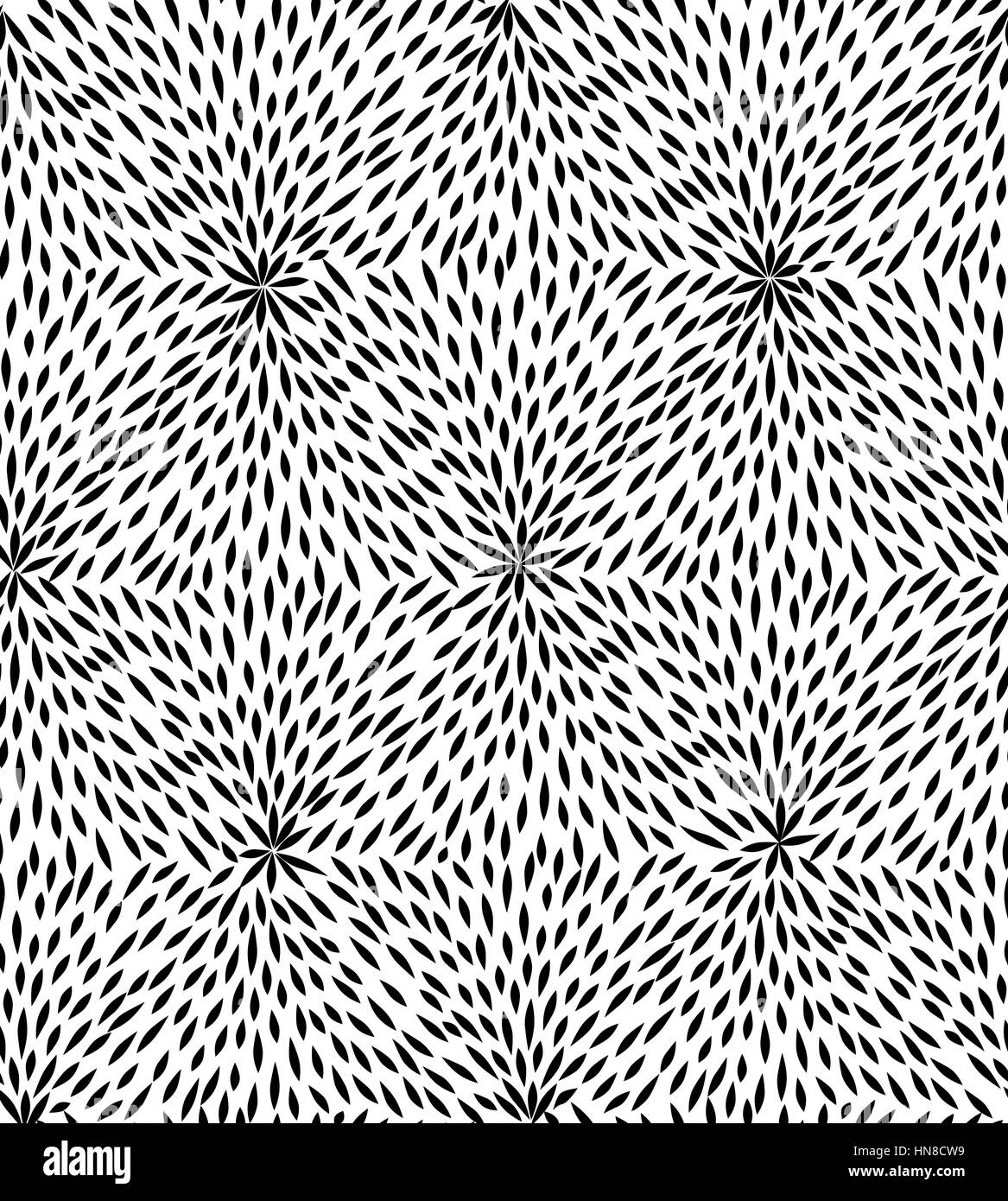 Abstract Black And White Line Patterns