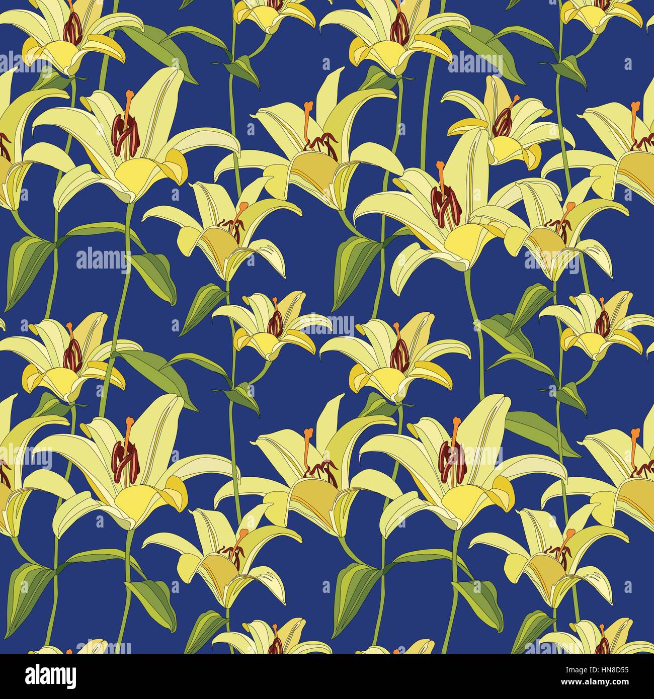 Floral seamless pattern. Flower background. Floral tile spring texture ...