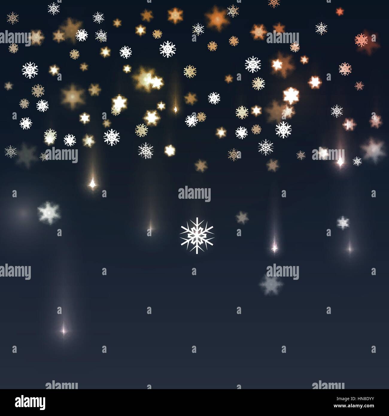 Abstract glitter snow fall vector hi-res stock photography and images ...