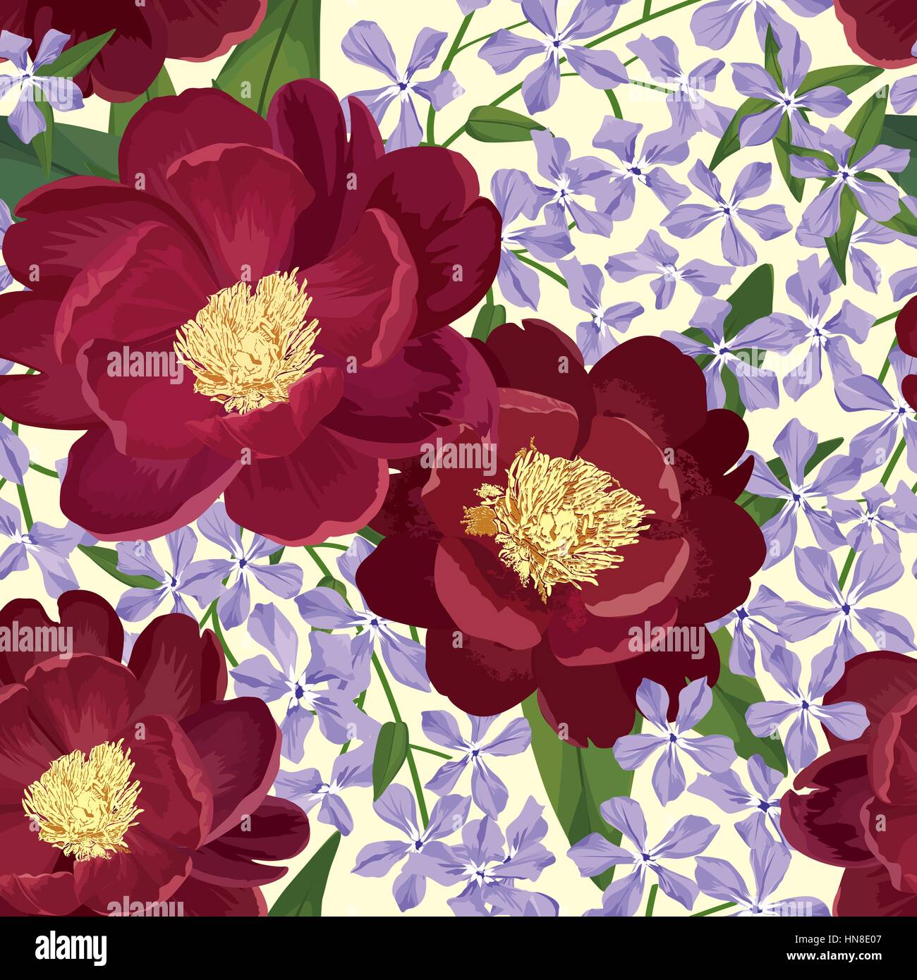 Floral seamless pattern. Flower background. Floral seamless texture ...