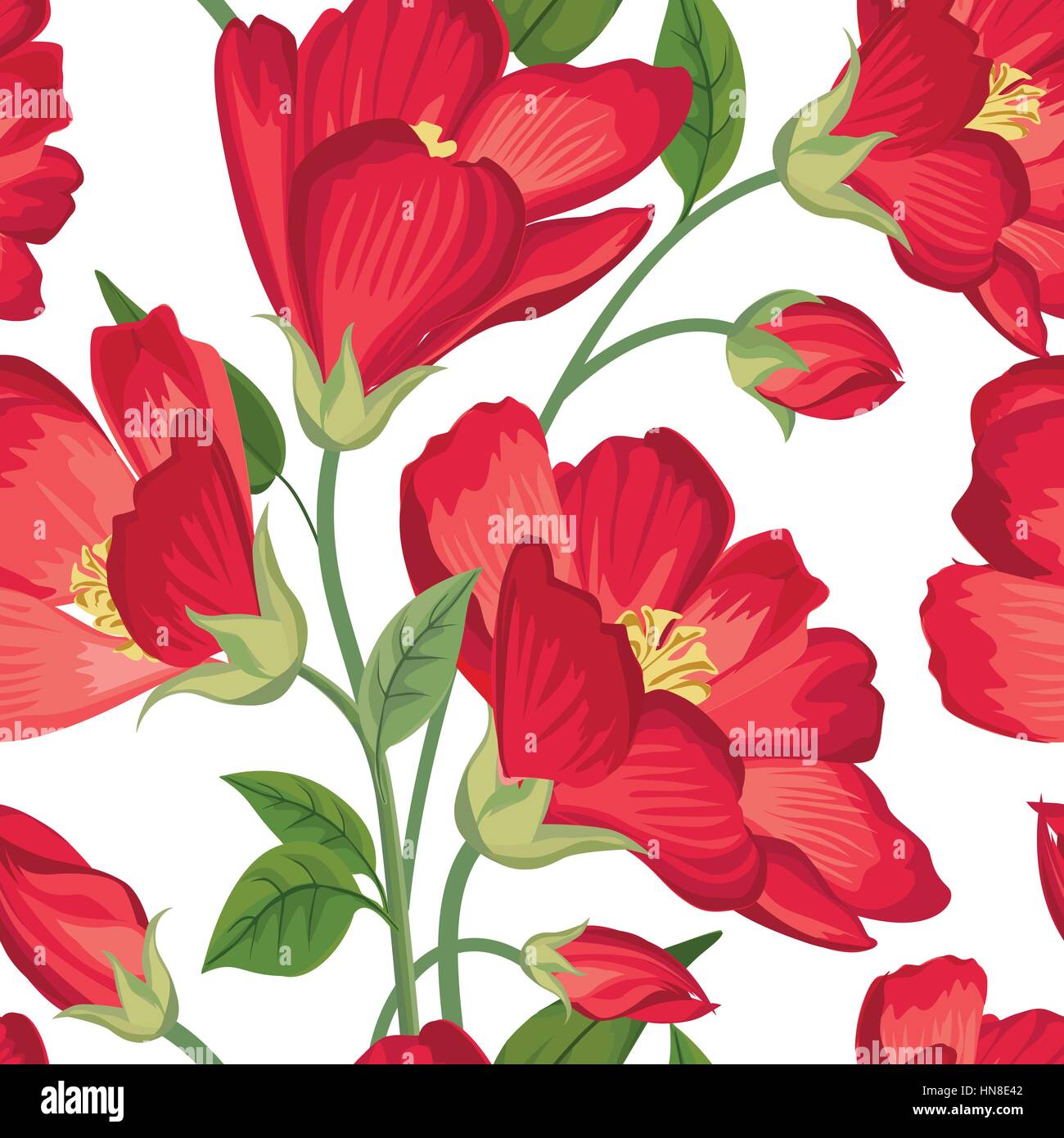 Floral seamless pattern. Flower background. Floral seamless texture ...