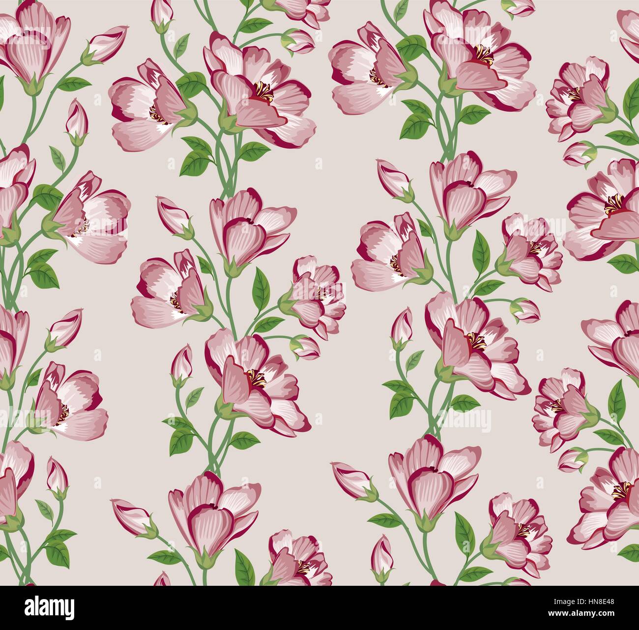 Floral seamless pattern. Flower background. Floral seamless texture ...