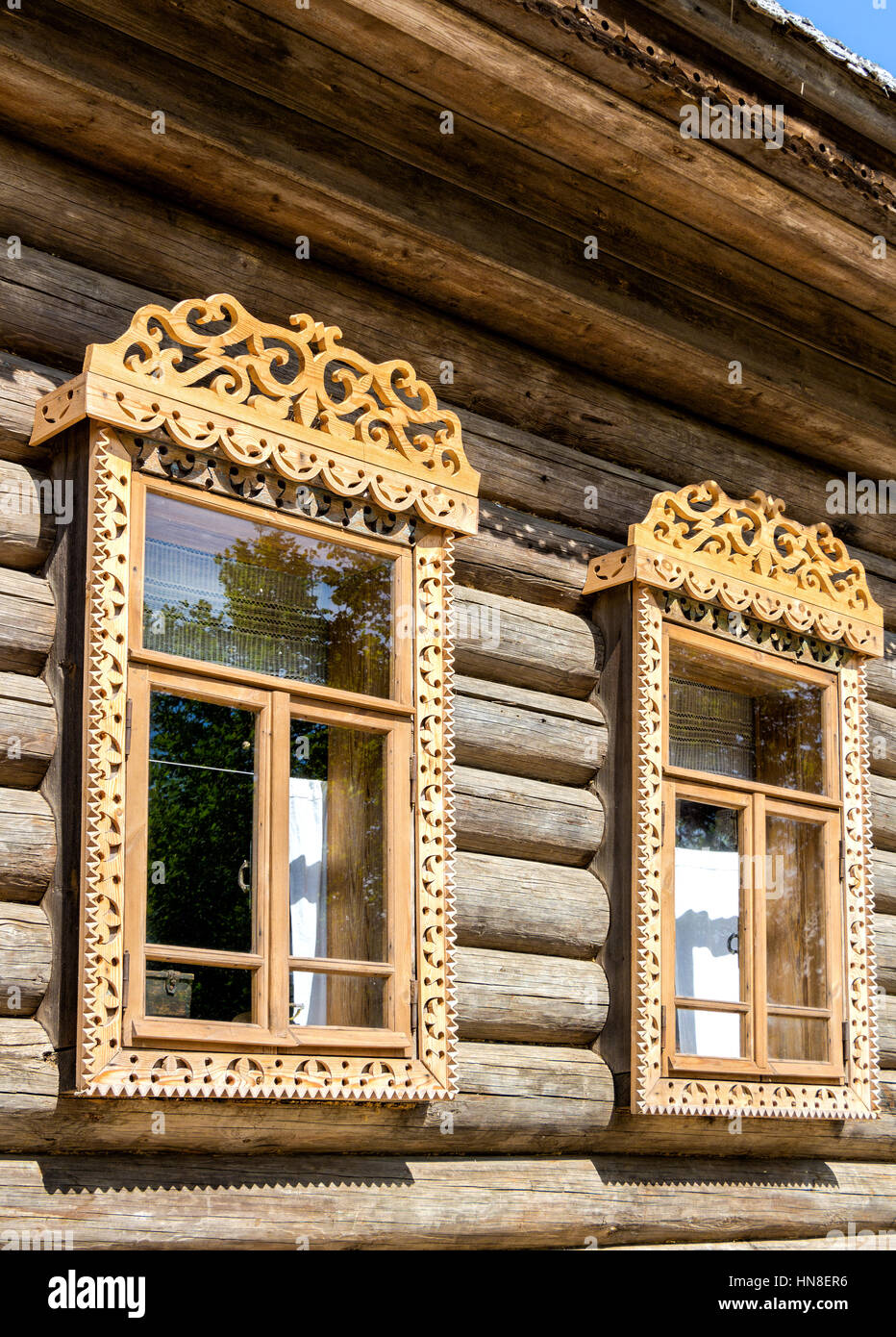 Carved window trim hi-res stock photography and images - Alamy