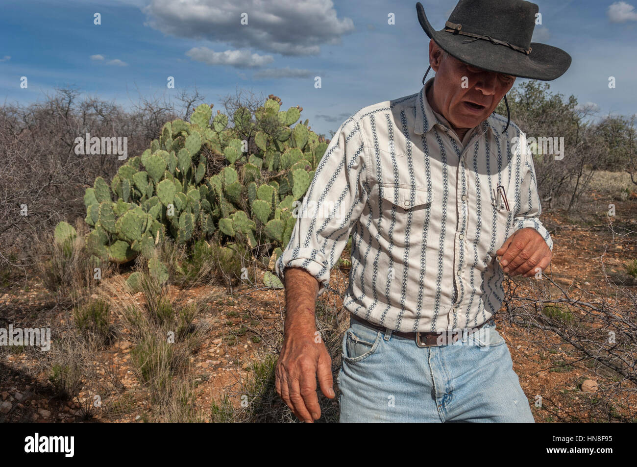 Cowboy travel guide. Red Rock Country, Arizona. USA Stock Photo - Alamy