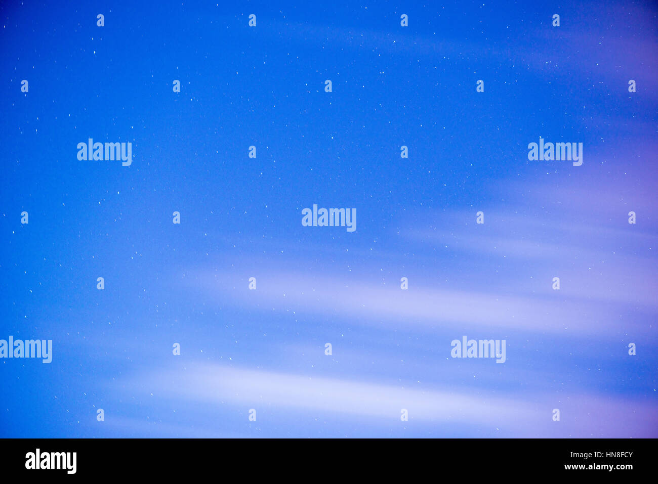 Beautiful night sky with stars Stock Photo - Alamy