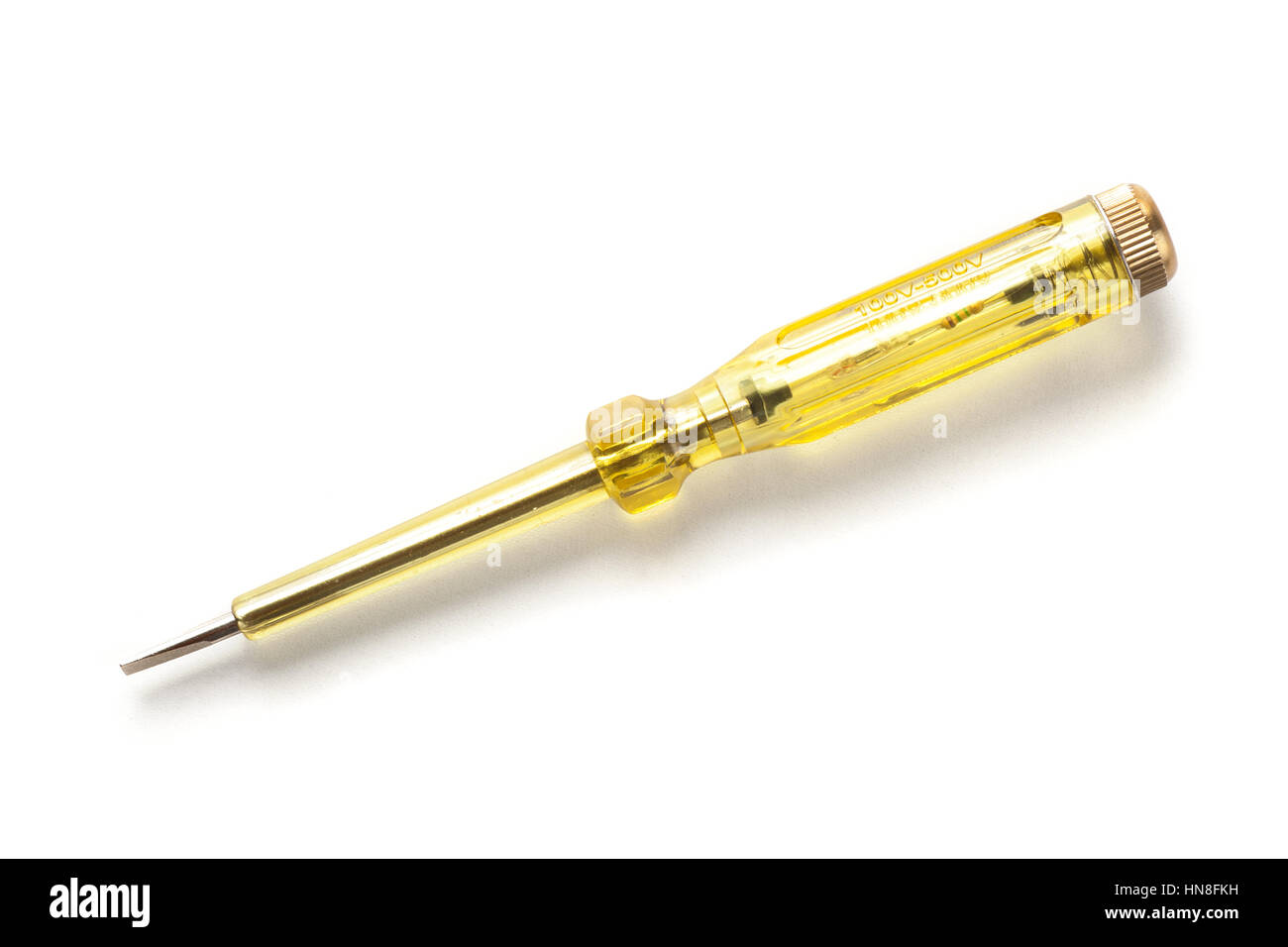 Electrical tester screwdriver isolated on hi-res stock photography and ...