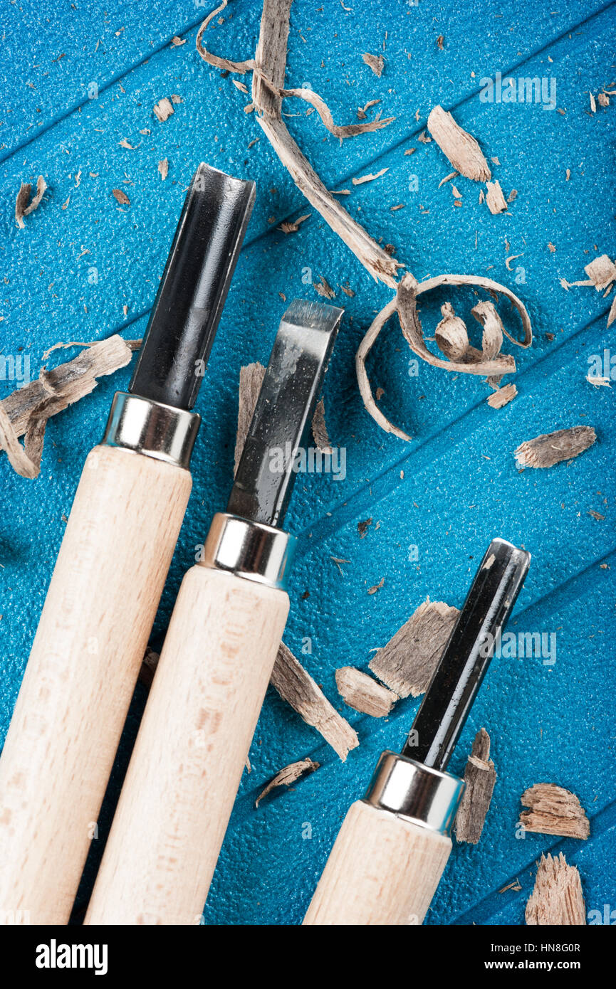 Chisel chisels sharp tool cut hi-res stock photography and images - Alamy