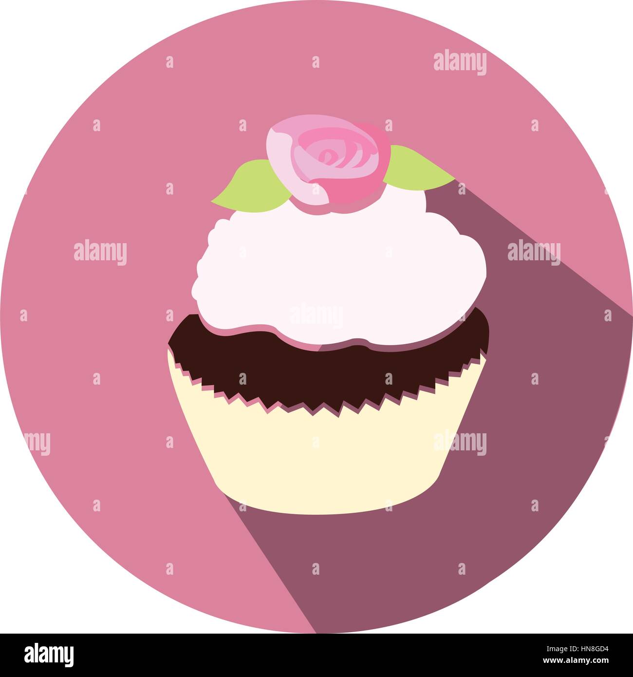 Isolated wedding cucpake Stock Vector Image & Art - Alamy