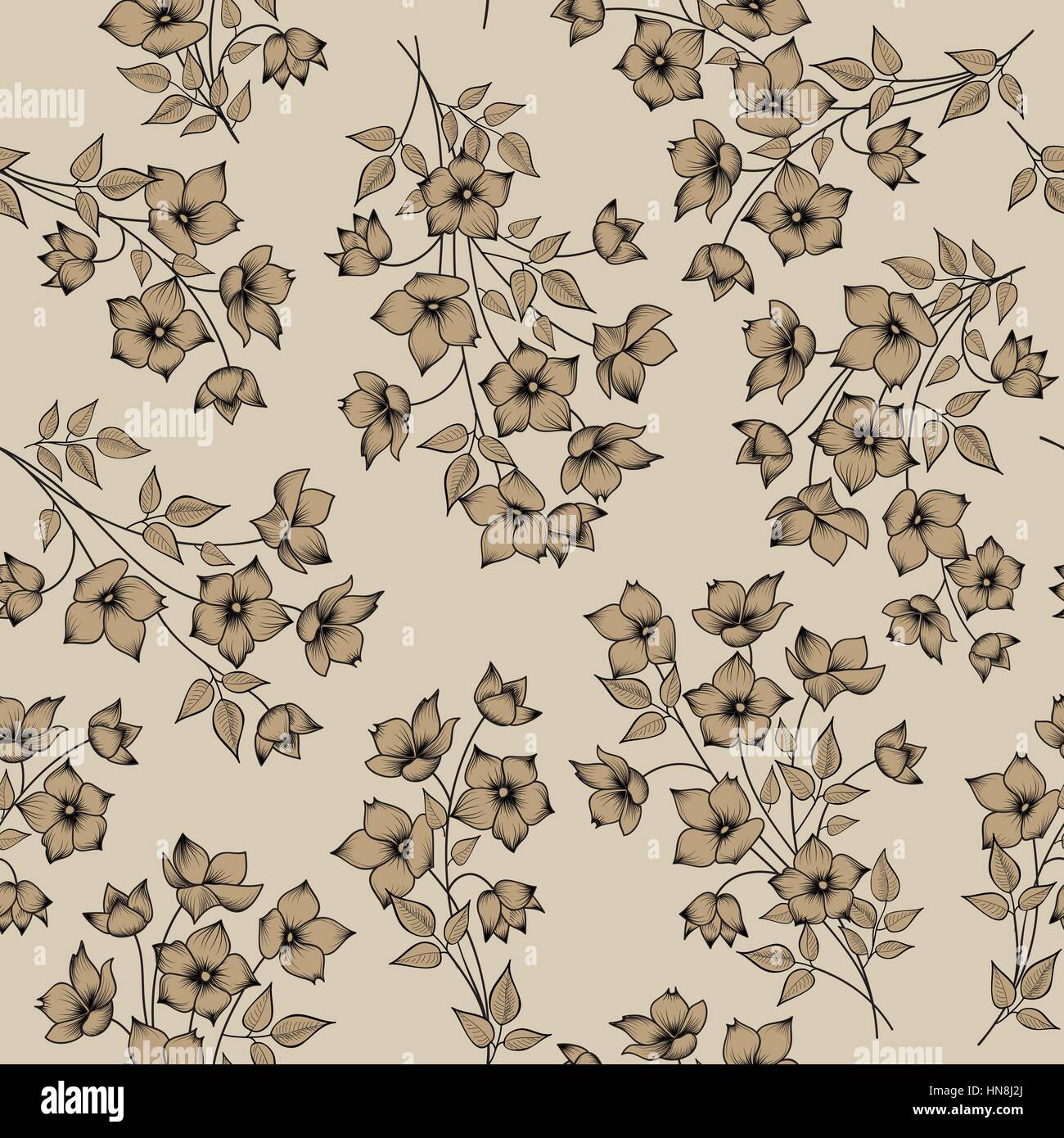Floral seamless pattern. Flower background. Floral seamless texture ...