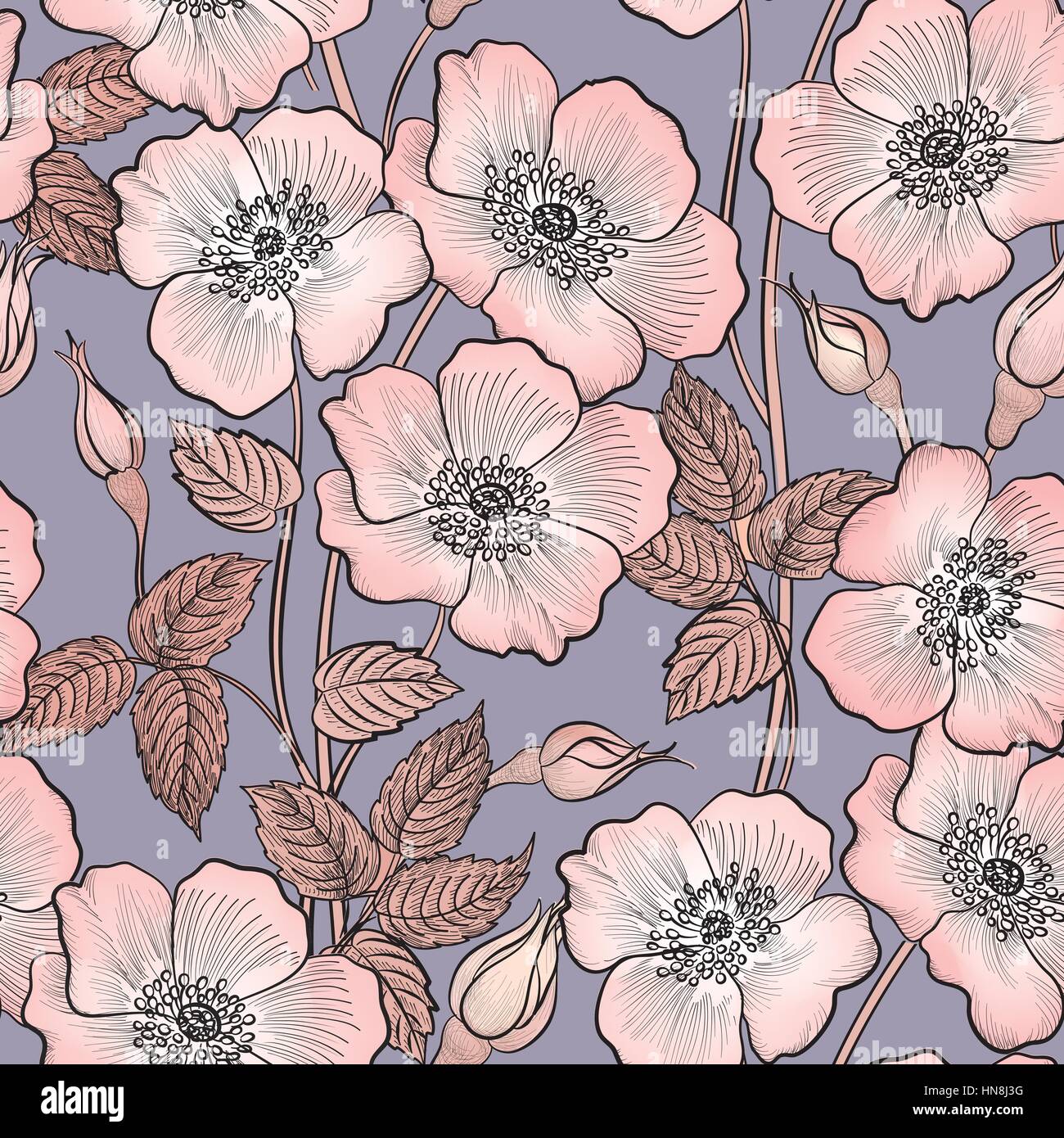 Floral seamless pattern. Flower background. Floral seamless texture ...