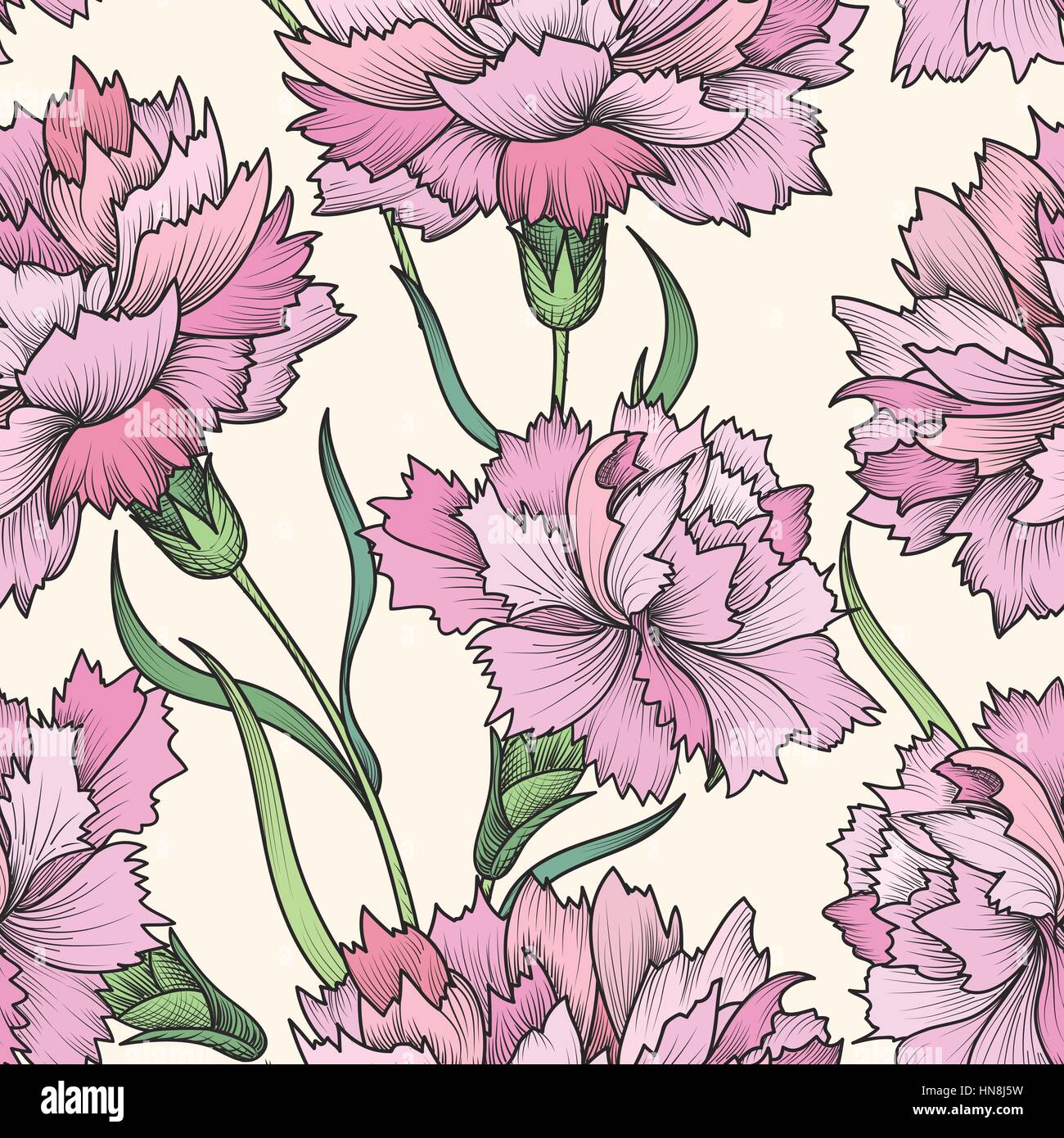 Floral seamless pattern. Flower background. Floral seamless texture ...