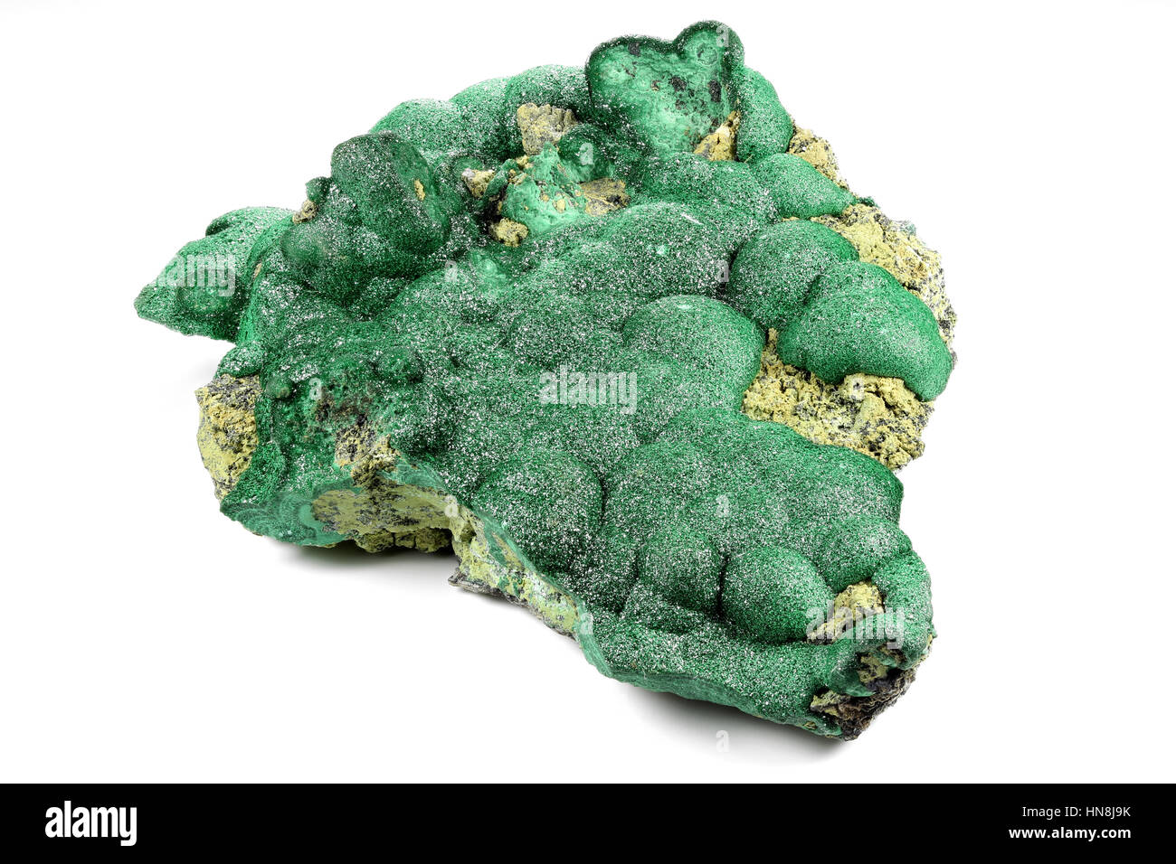 botryoidal malachite from Kolwezi/ Democratic Republic of the Congo ...