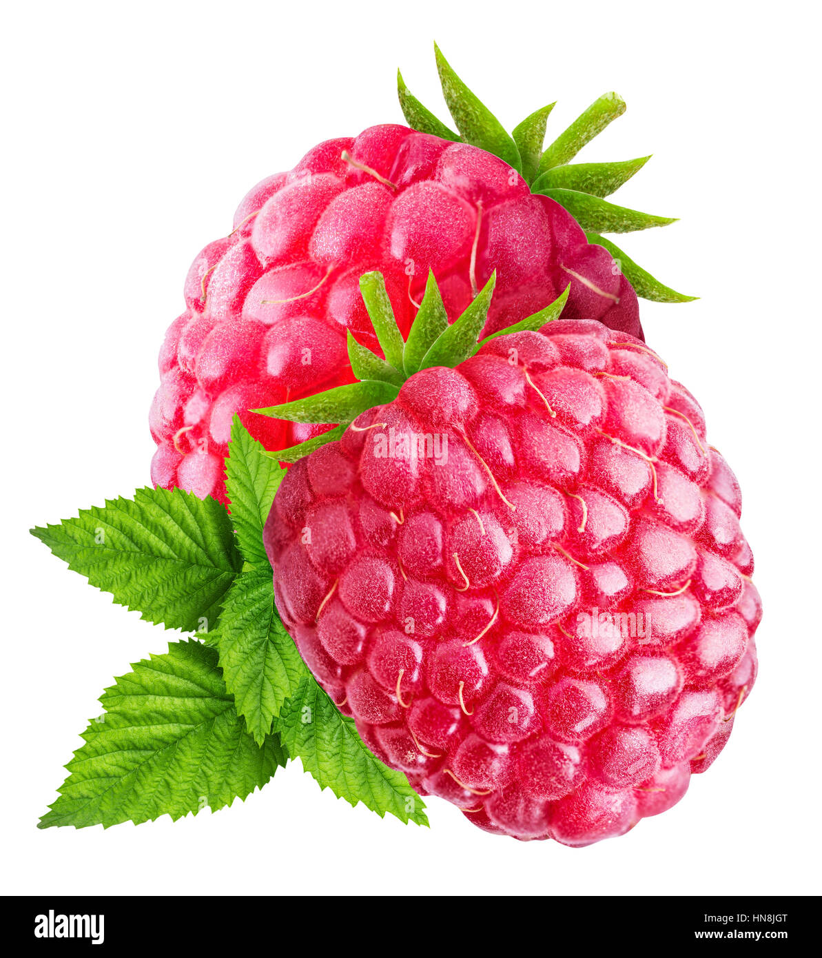 Raspberry isolated on white background with clipping path Stock Photo - Alamy