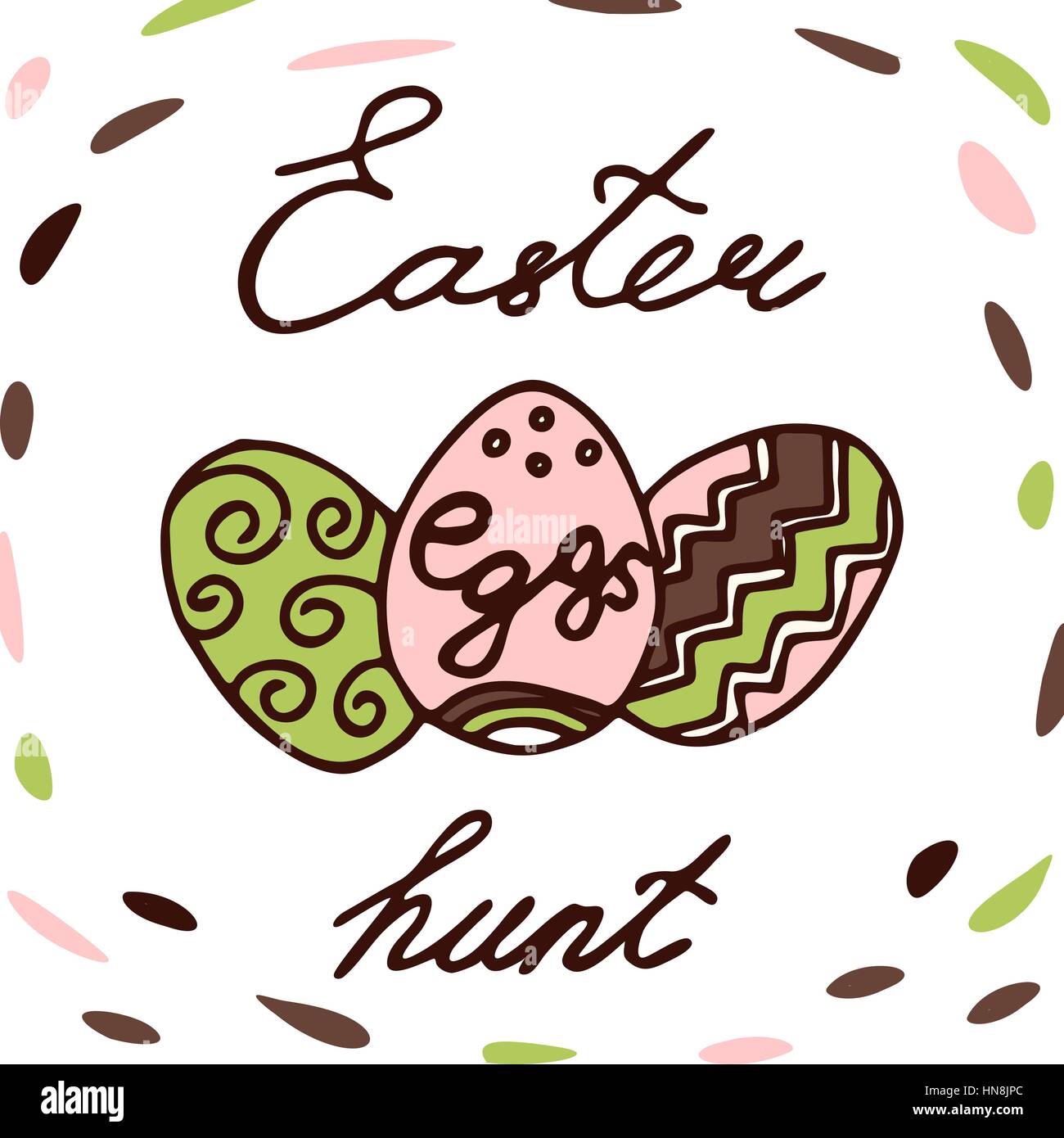 Easter Egg Hunt Clip Art