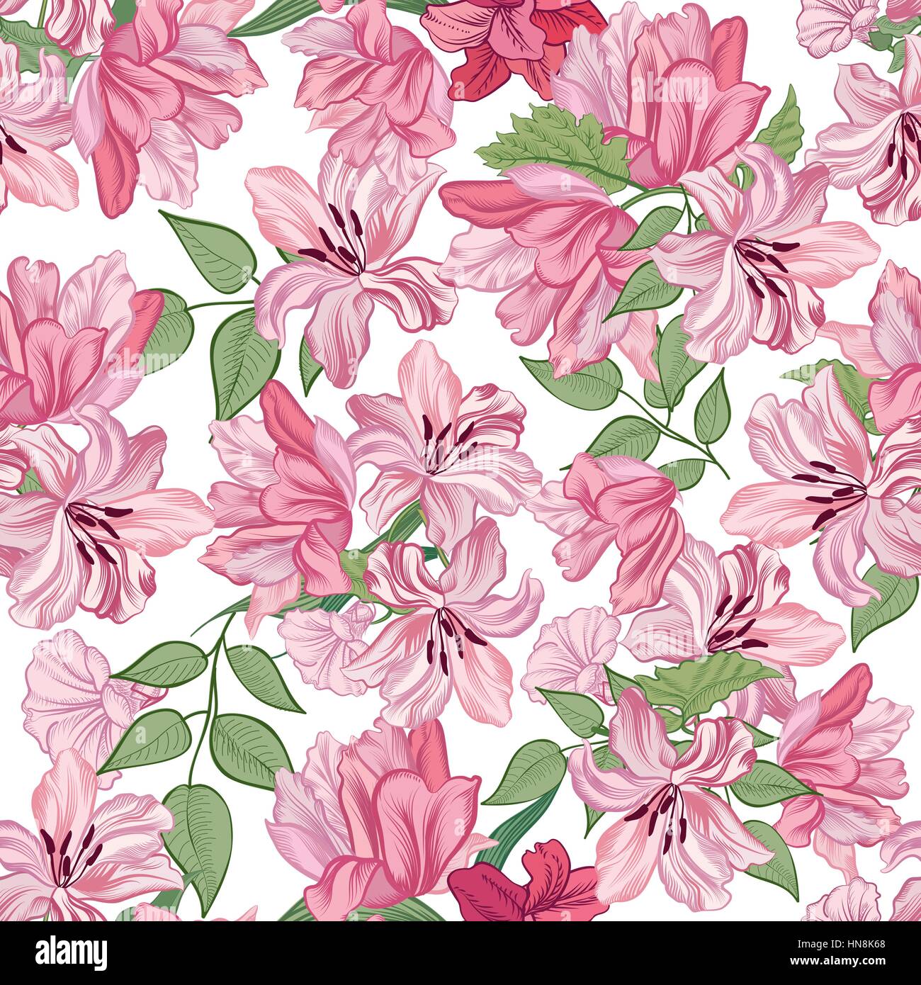 Floral seamless pattern. Flower background. Floral seamless texture ...