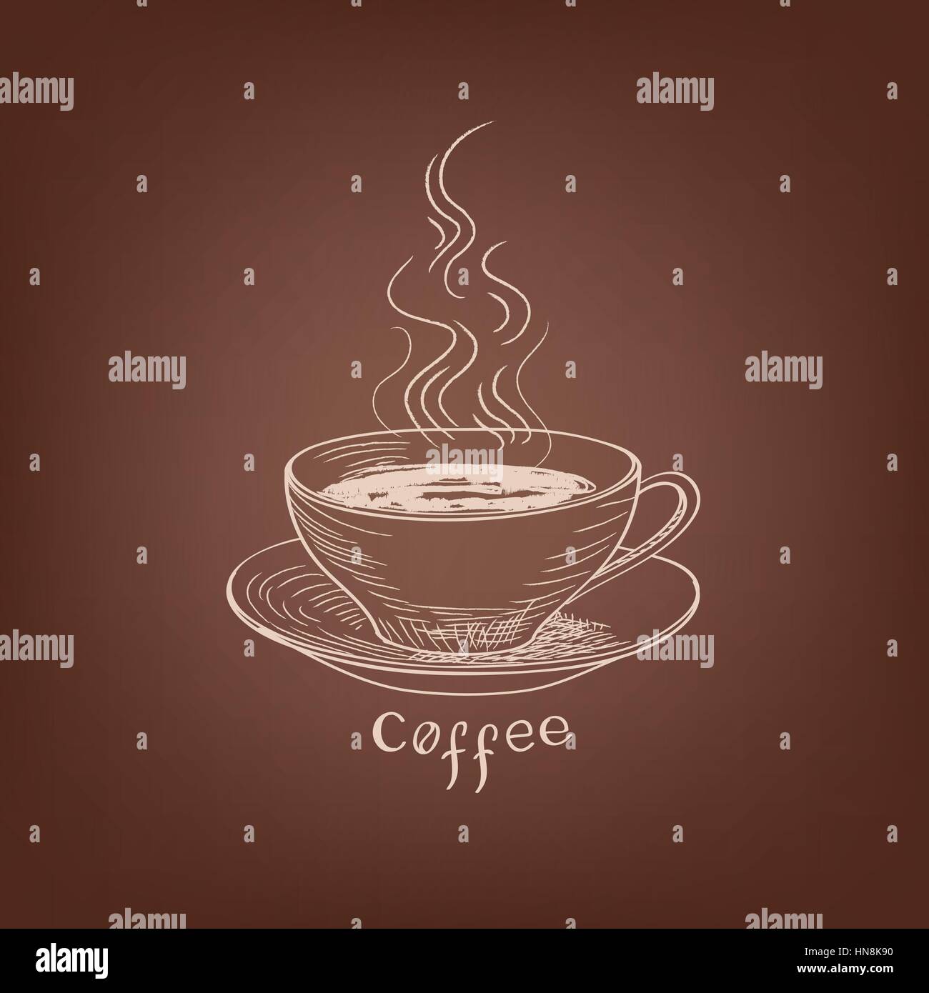 Coffee background. Coffee house concept Stock Vector Image & Art - Alamy
