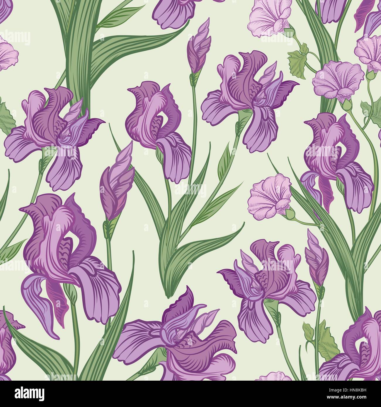 Floral seamless background Flower pattern Stock Vector Image & Art - Alamy