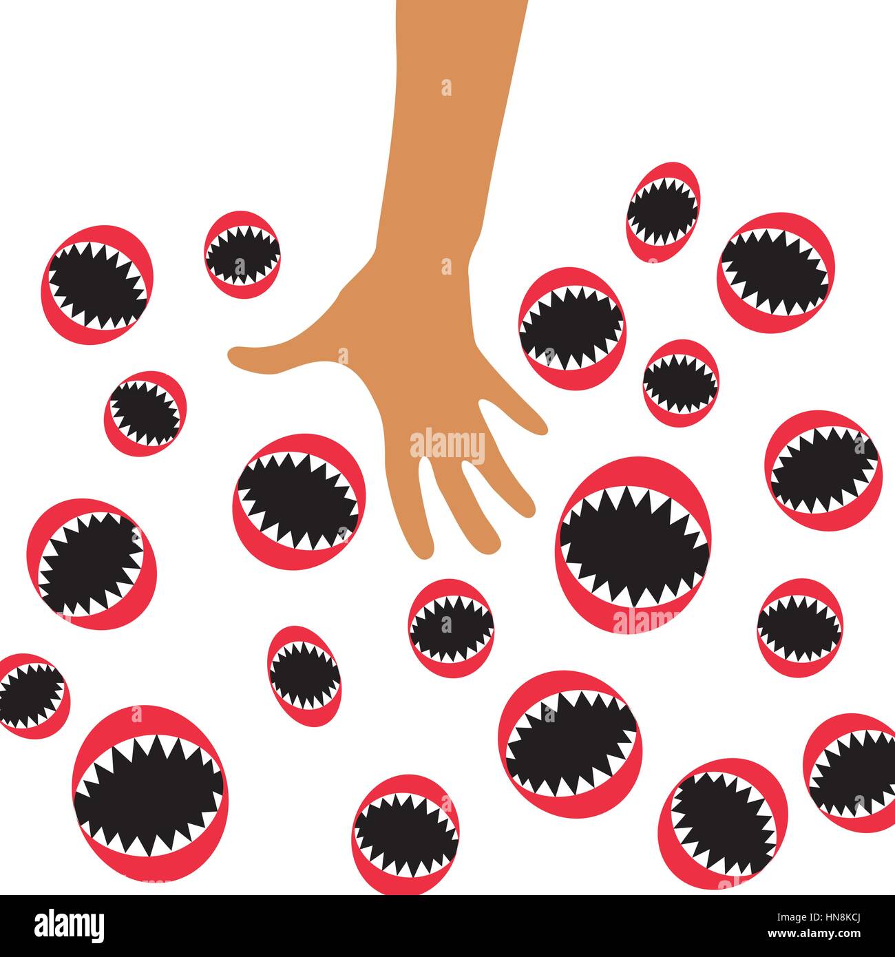 Blood splatter and cartoon hi-res stock photography and images - Alamy