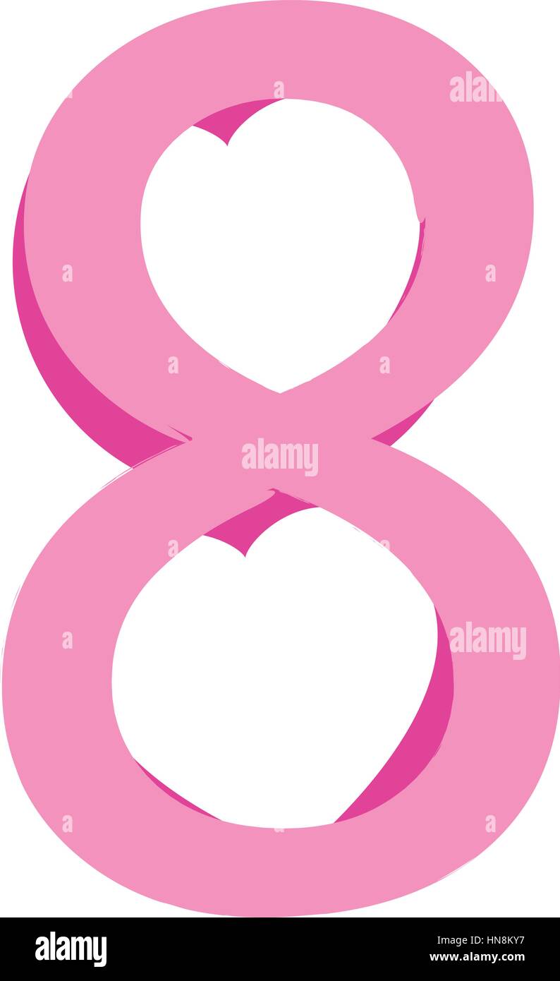 Heart eight Stock Vector Images - Alamy