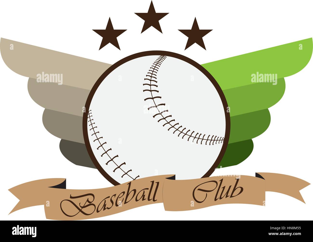 Isolated baseball emblem Stock Vector Image & Art - Alamy