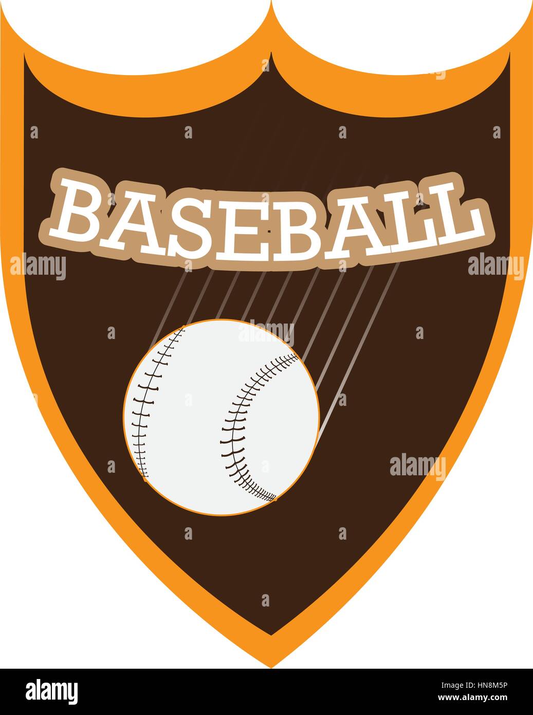 Baseball emblem hi-res stock photography and images - Alamy