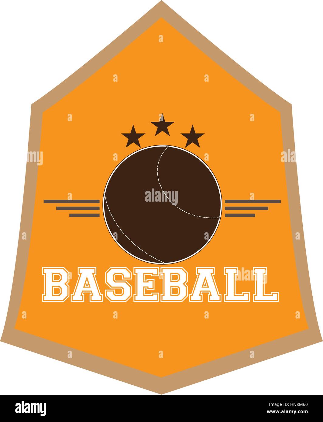 Baseball emblem hi-res stock photography and images - Alamy