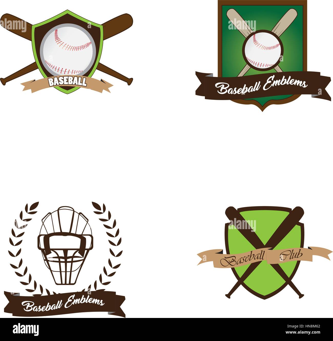 Bat emblems hi-res stock photography and images - Alamy