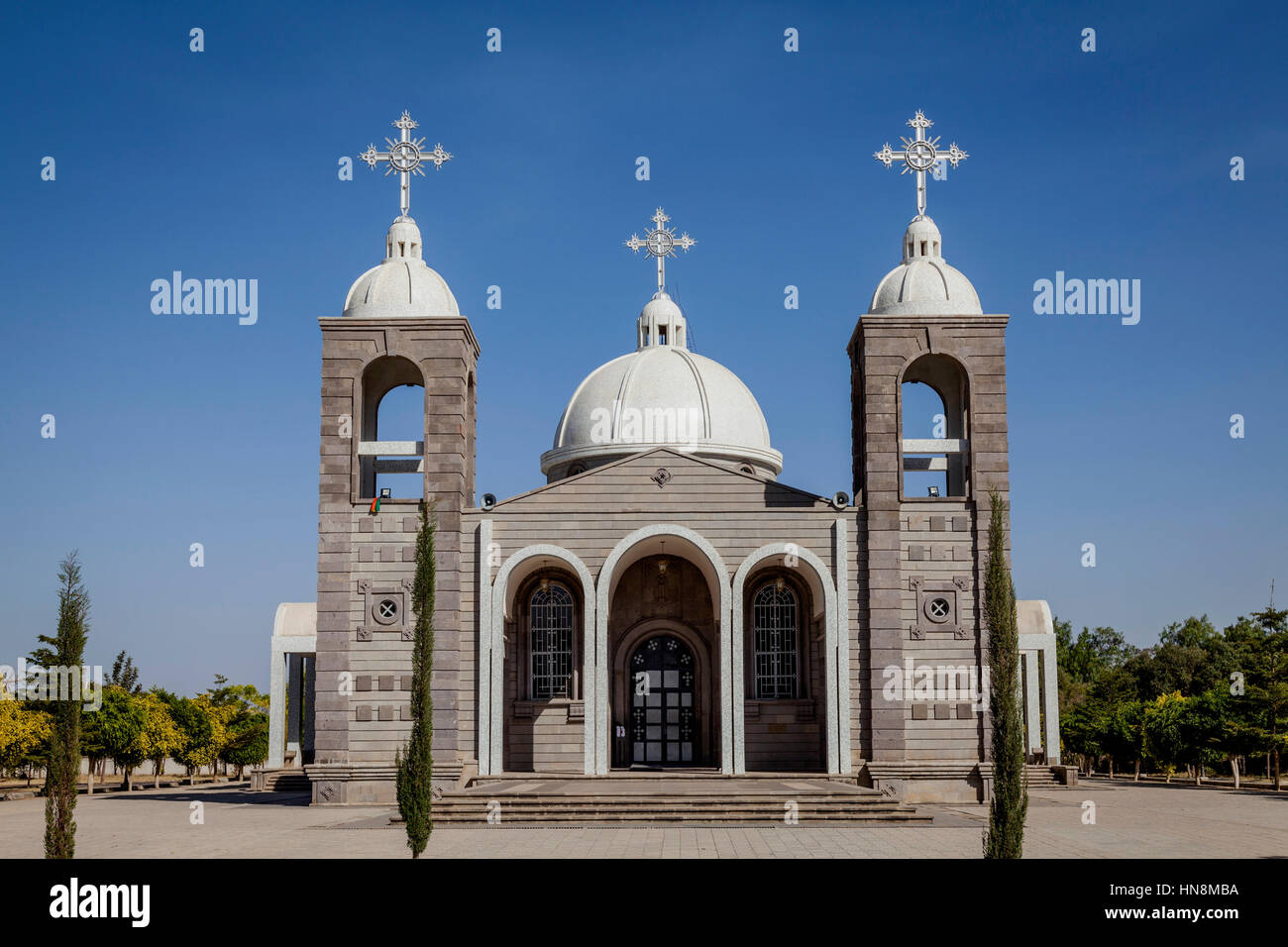 Church Of St Gebriel, Lake Ziway, Ziway, Ethiopia Stock Photo - Alamy