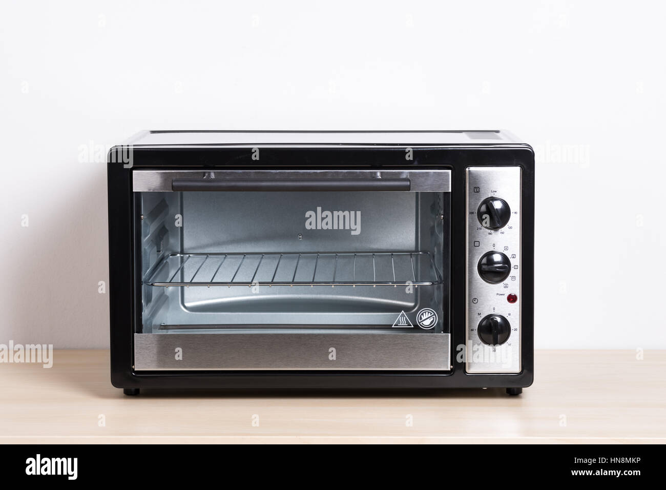small electric oven isolated in the kitchen Stock Photo - Alamy