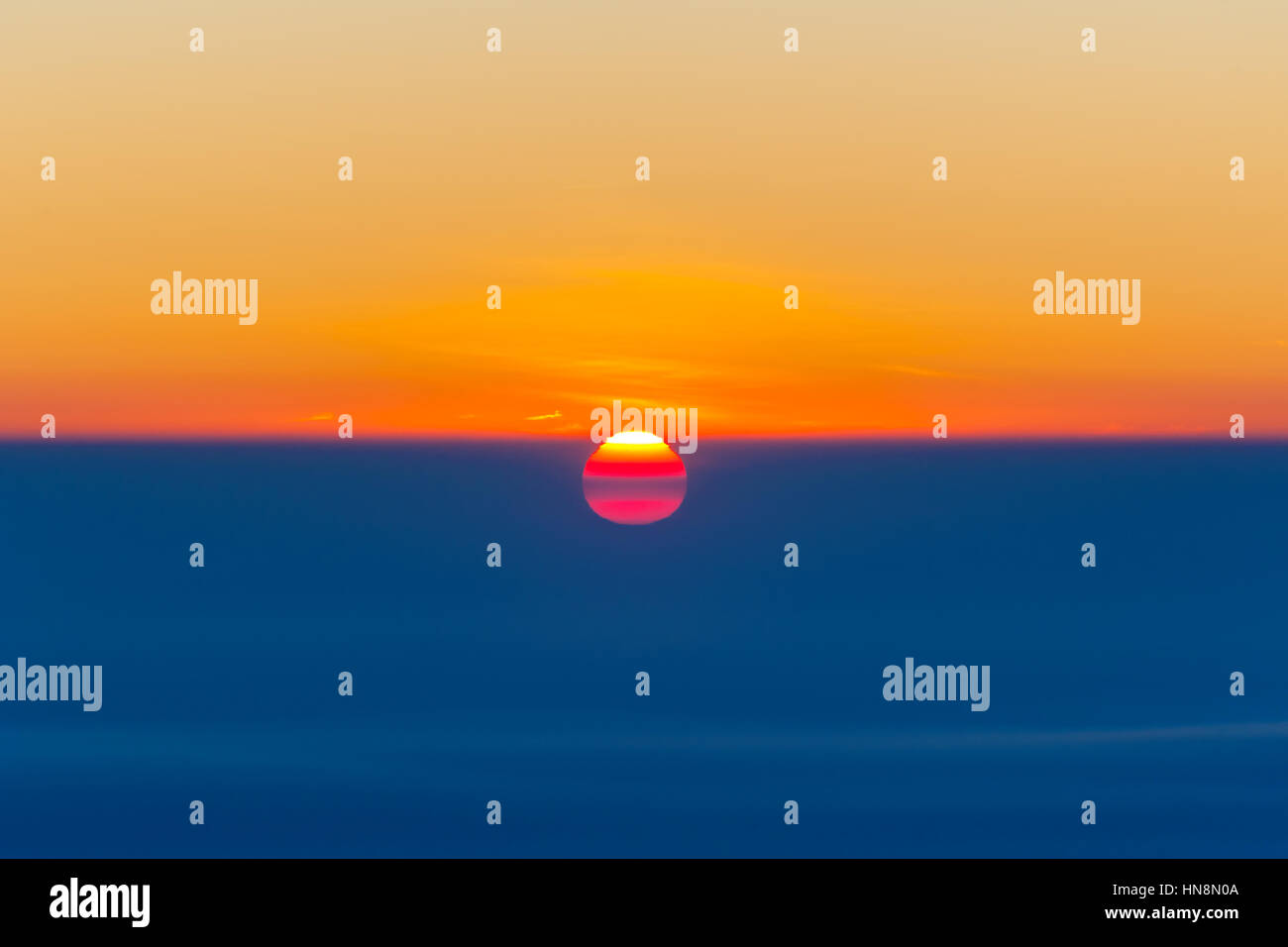 sunrise in the winter morning Stock Photo - Alamy