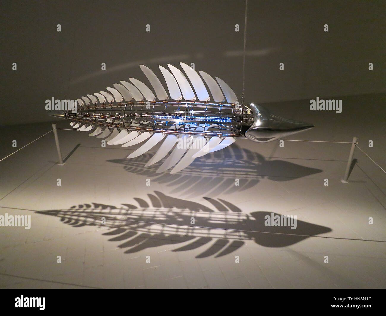 U-Ram Choe artwork exhibited at Tripostal, Lille, France, as part of ...