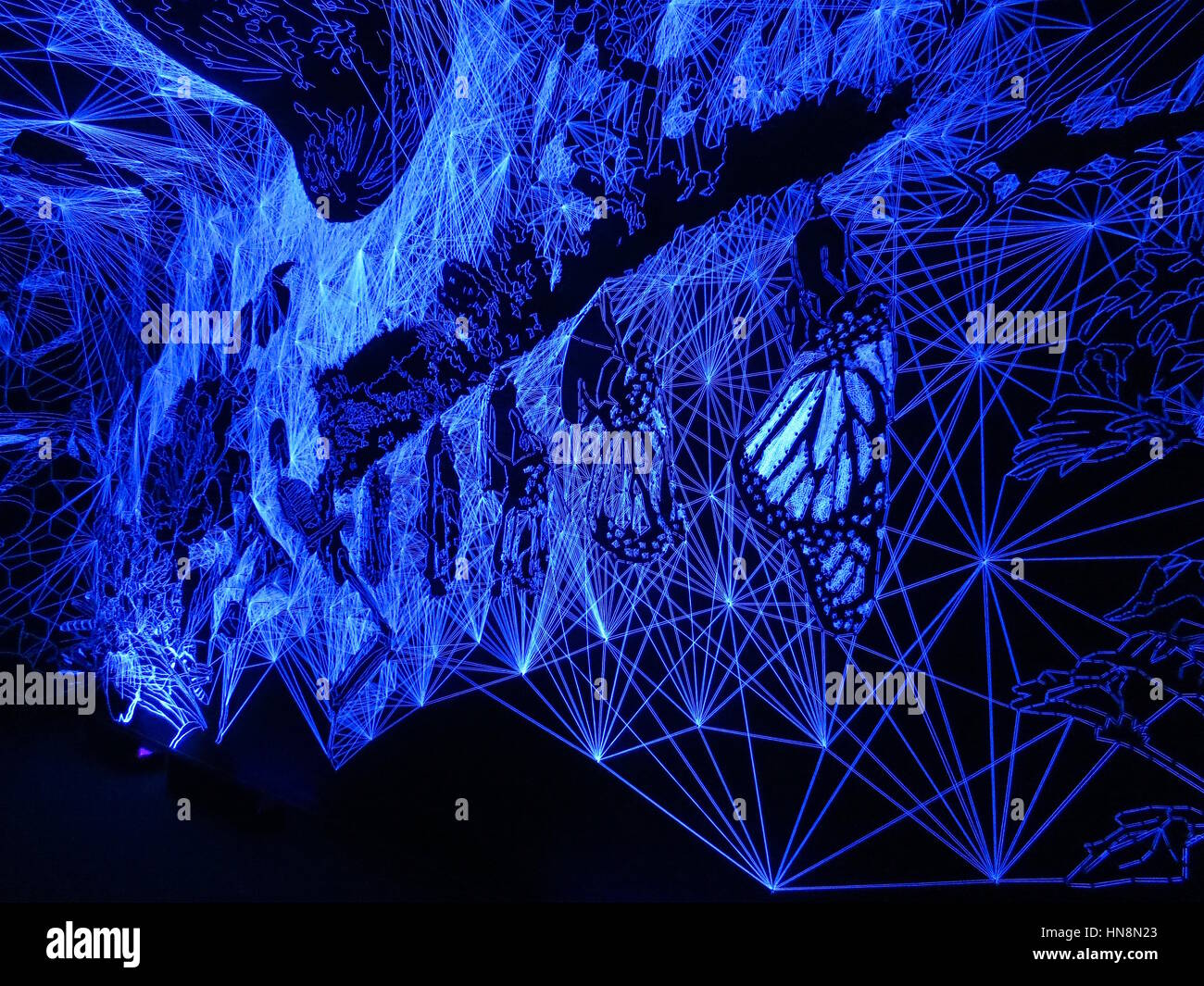 "Stellar Cave" by French artist Julien Salaud, exhibited at Tripostal ...