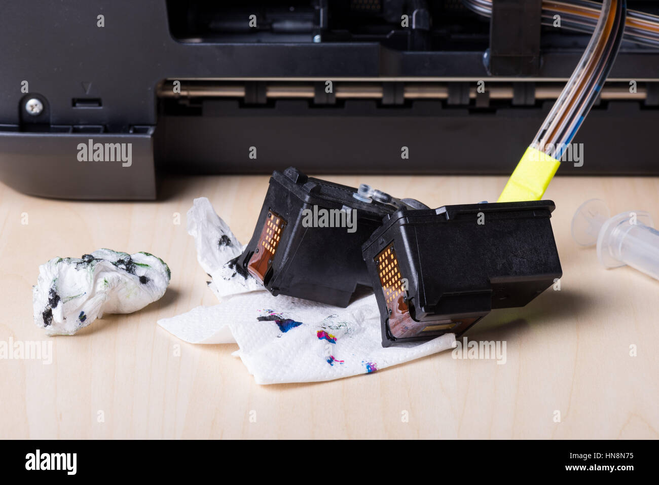 Closeup nozzle plate ink cartridge hi-res stock photography and images ...