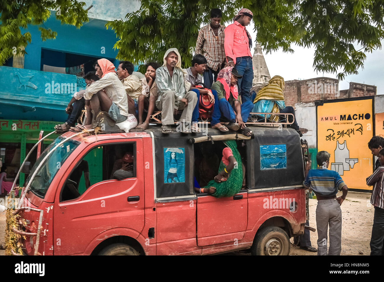 Overloaded minibus hi-res stock photography and images - Alamy