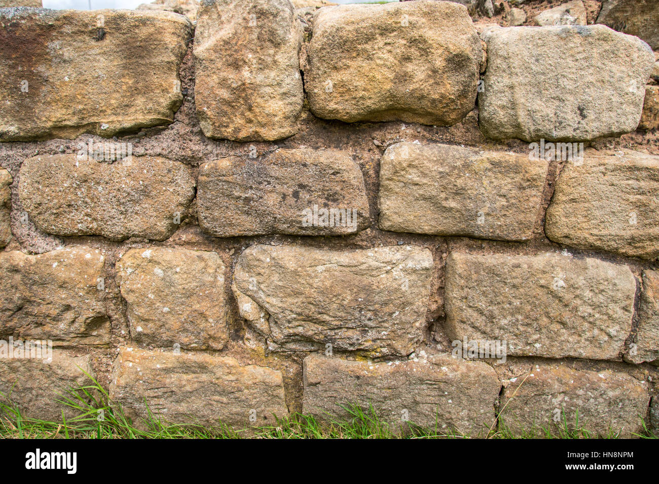 England, Yorkshire, Newcastle - Hadrian's Wall, also known as the Roman ...