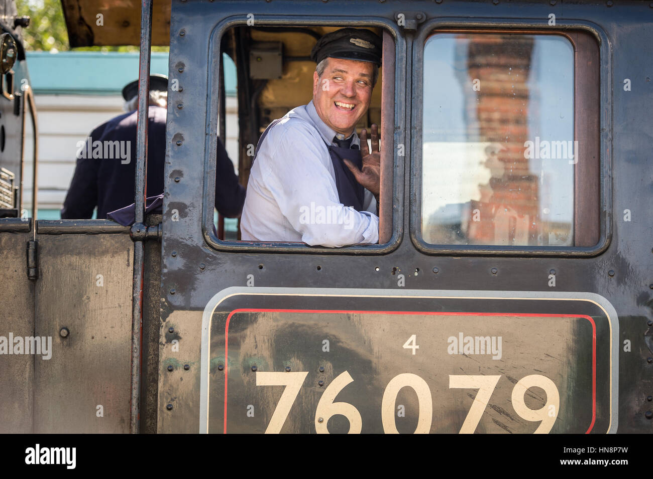 Waving engineer hi-res stock photography and images - Alamy
