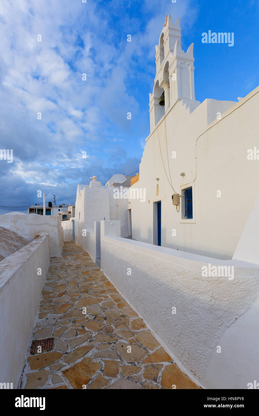 Chora village of Anafi island in Greece Stock Photo - Alamy