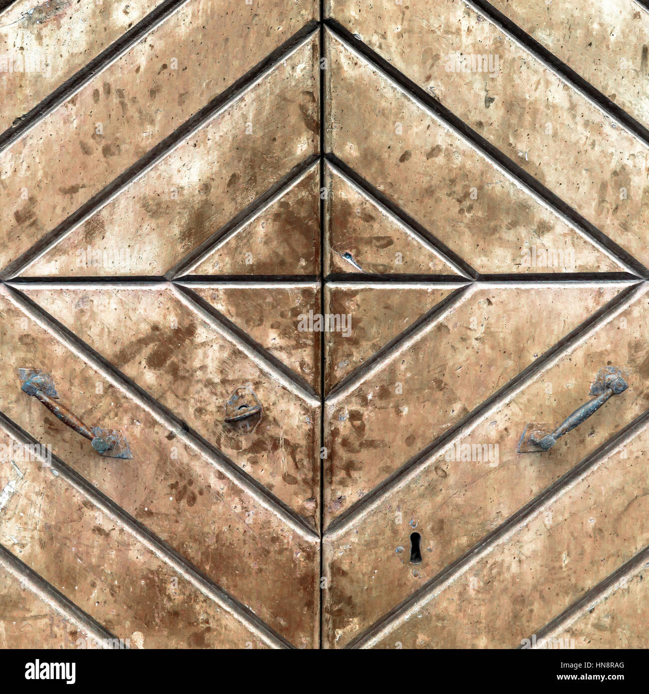 Old rusty metallic texture, from an antique door Stock Photo - Alamy