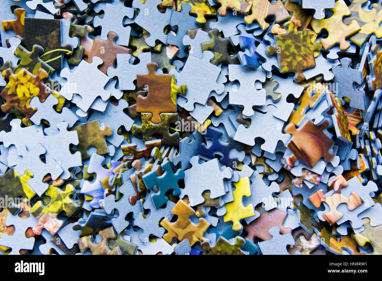 background pattern of jigsaw puzzle pieces Stock Photo - Alamy
