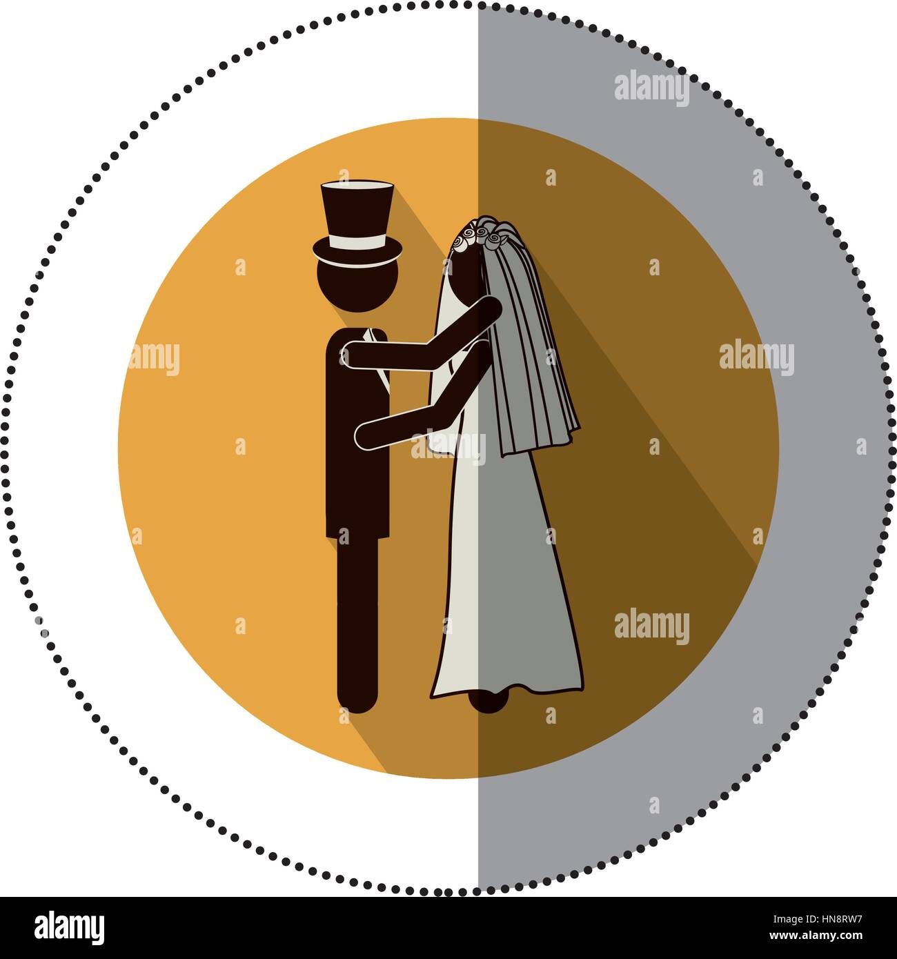 symbol married couple icon image, vector illustration Stock Vector ...