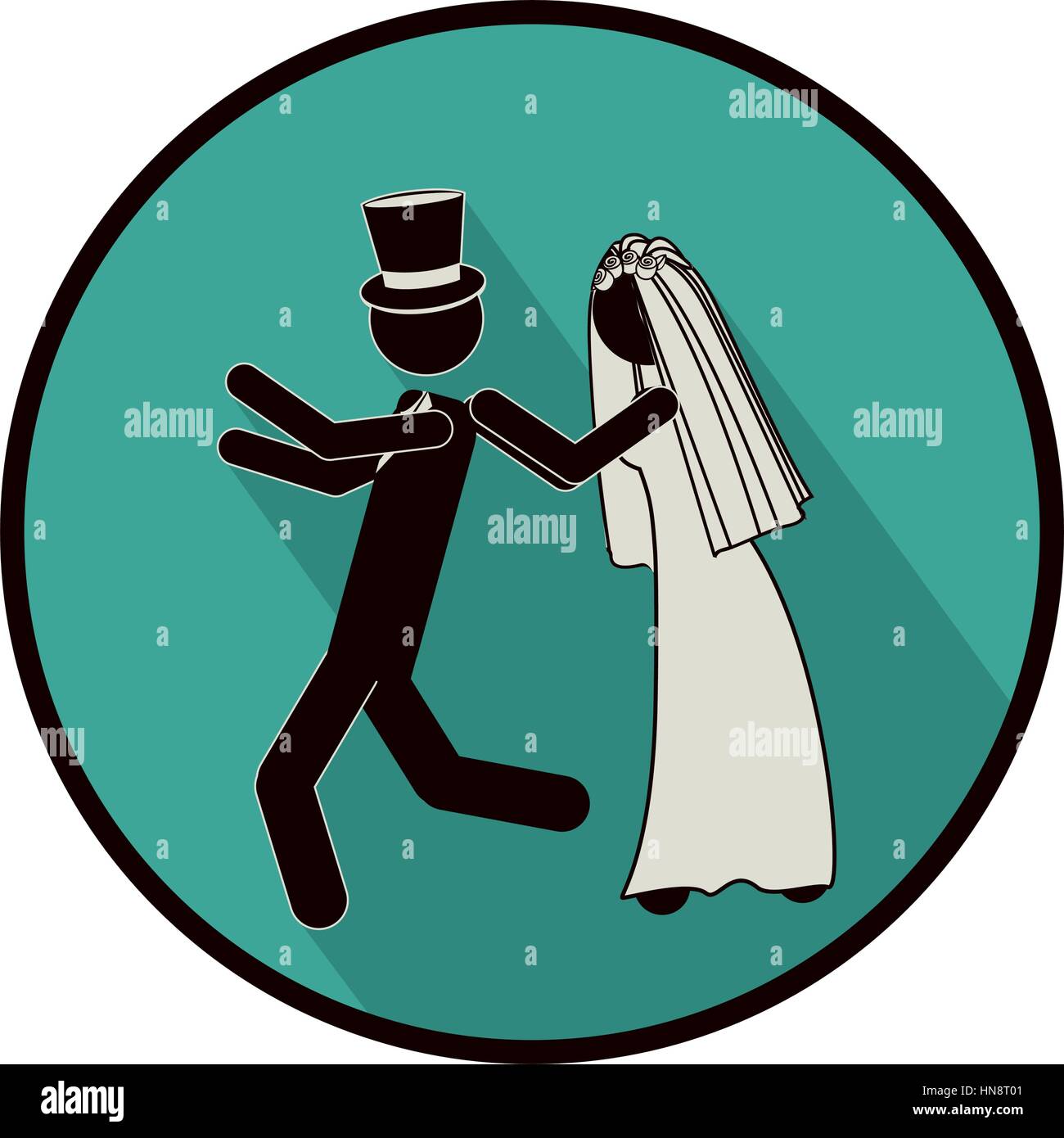 symbol married couple icon image, vector illustration Stock Vector ...