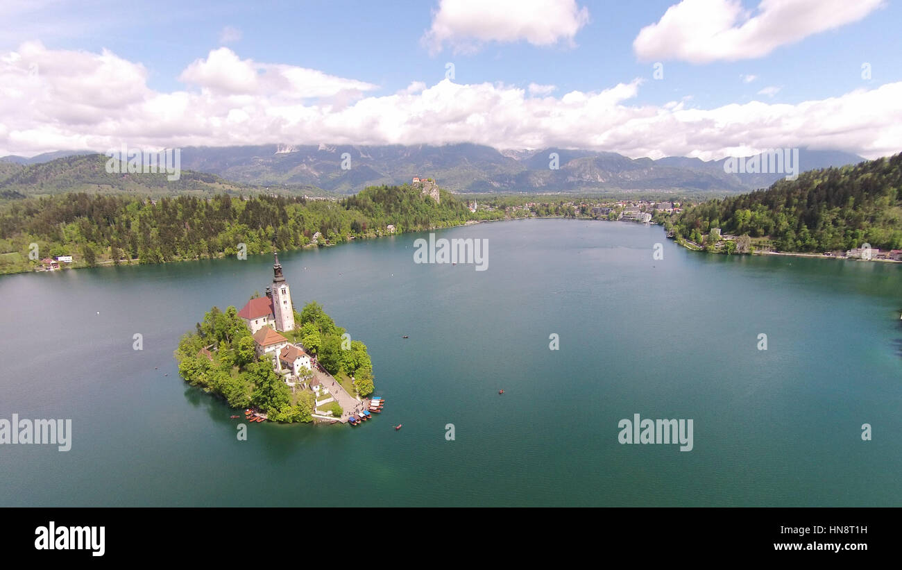 Clear view lake bled hi-res stock photography and images - Alamy