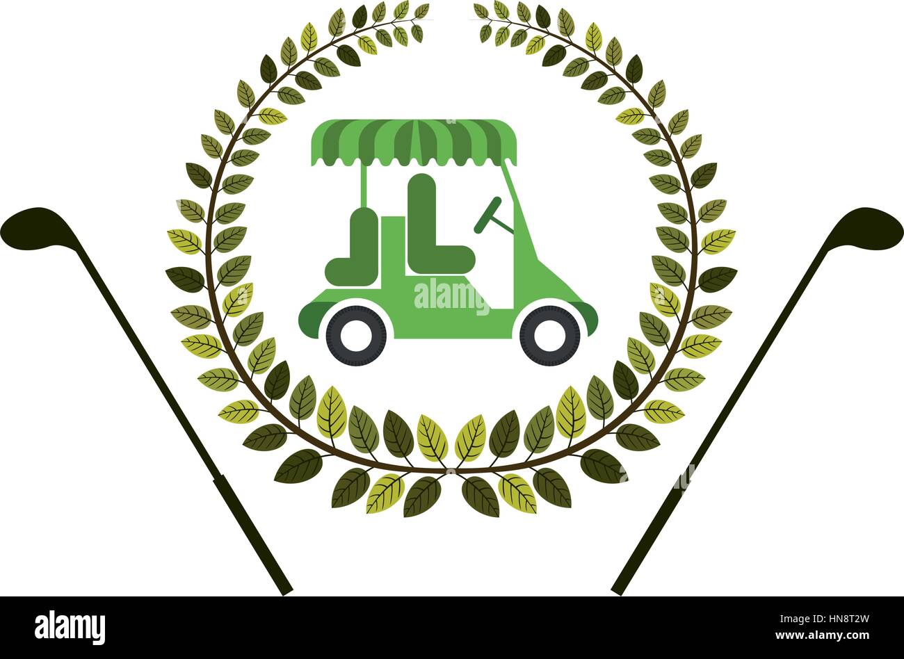 symbol golf emblem icon image, vector illustration Stock Vector Image ...