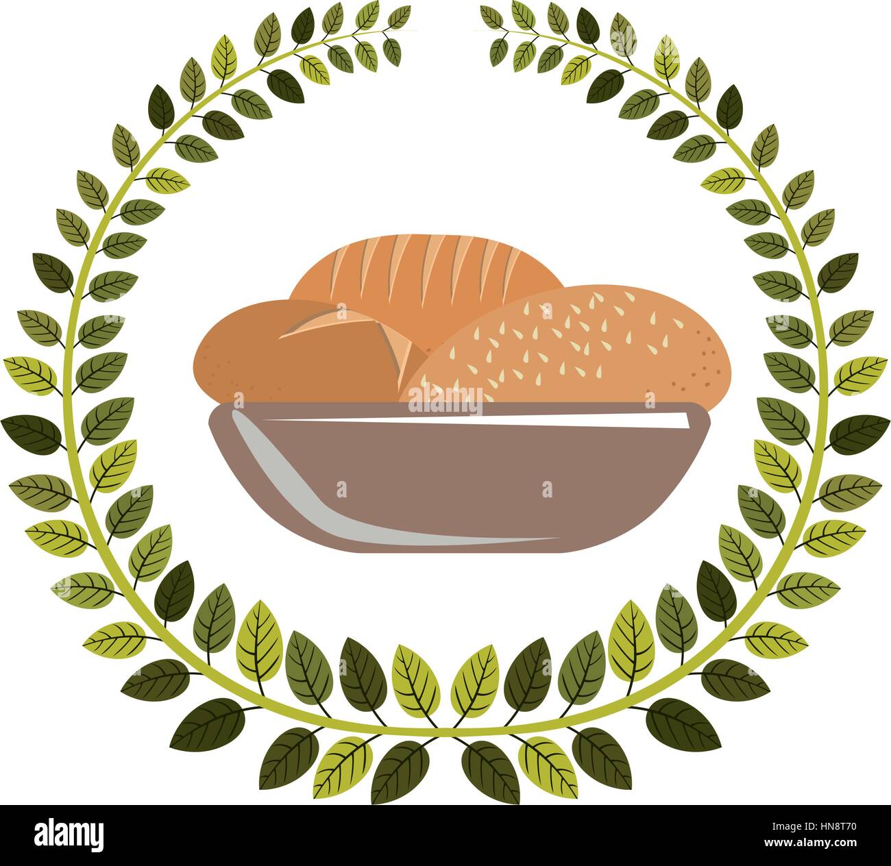 emblem breads symbol icon design, vector illustration Stock Vector ...