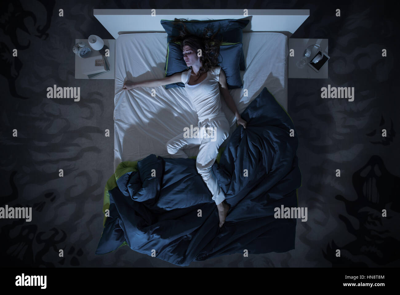 Restless sleep hi-res stock photography and images - Alamy
