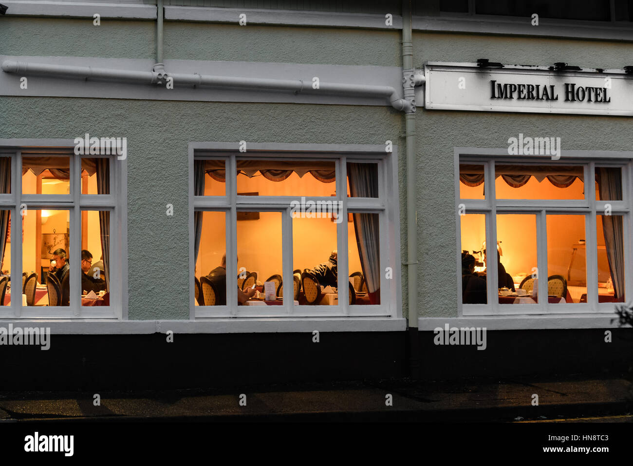 Imperial hotel at Fort William, Scotland Stock Photo - Alamy