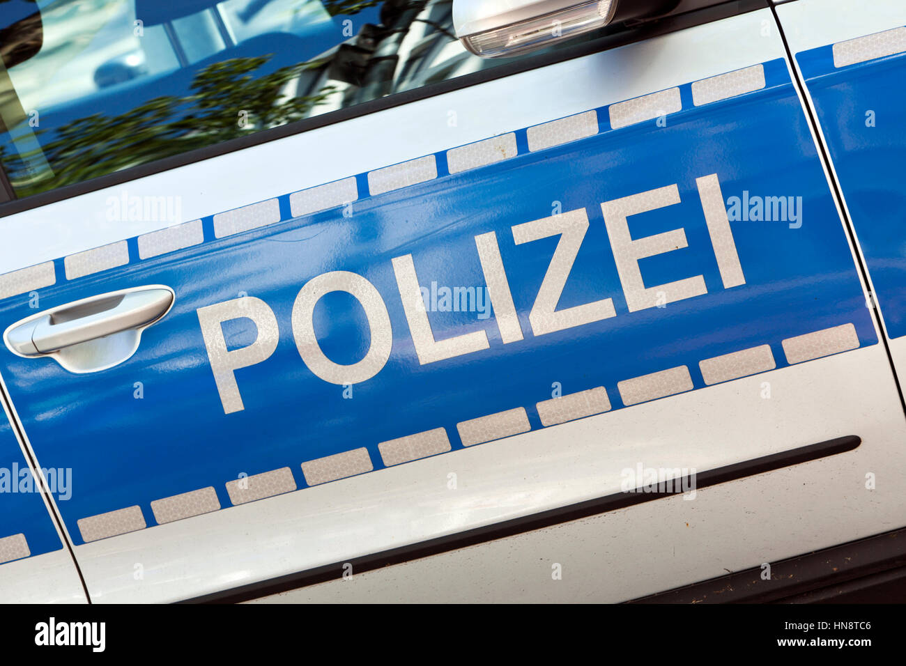 German police car hi-res stock photography and images - Alamy