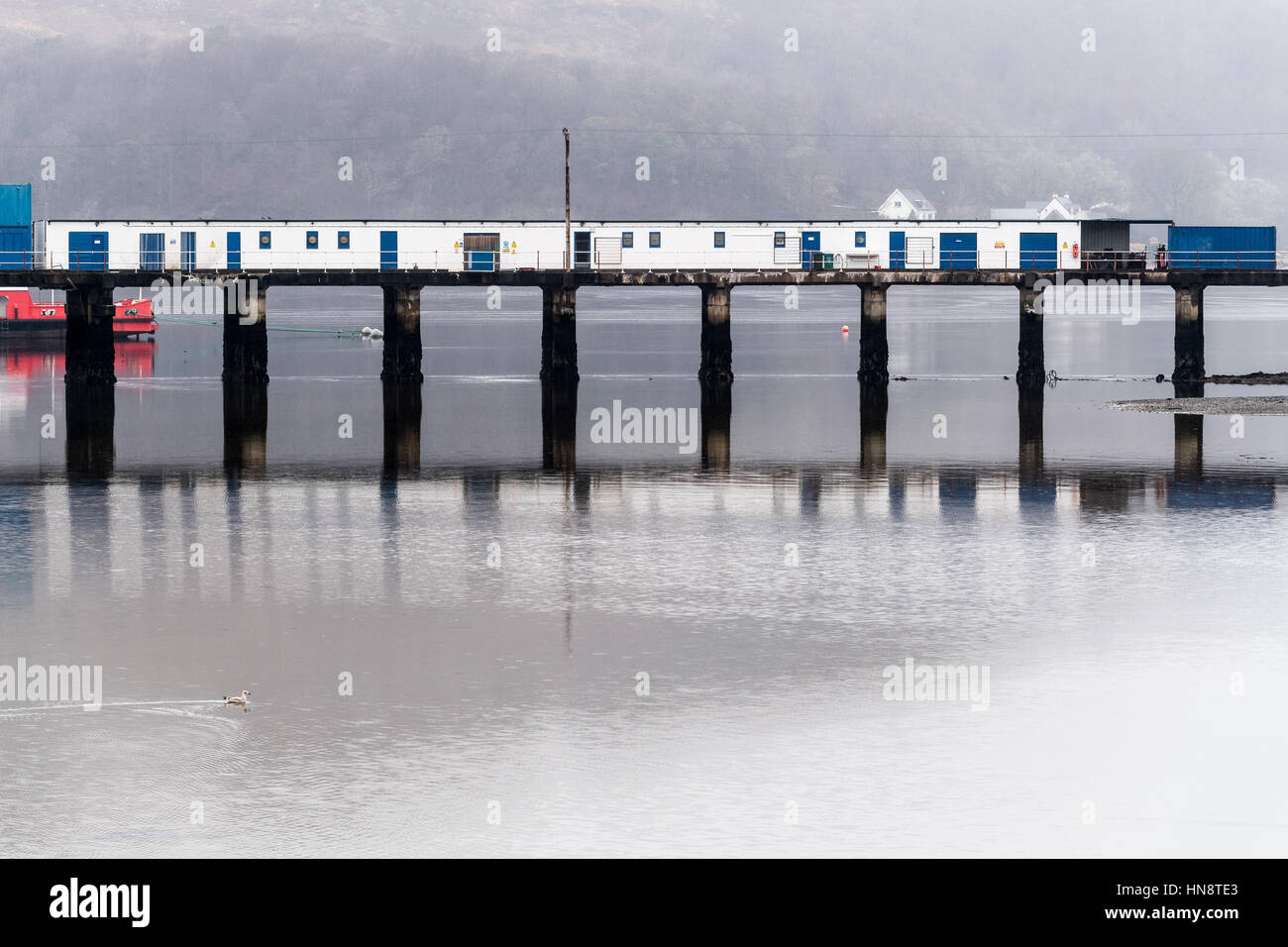 Loch Linnhe at Fort William, Scotland Stock Photo - Alamy