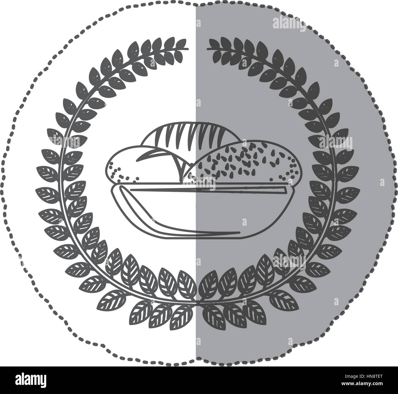 emblem breads symbol icon design, vector illustration Stock Vector ...